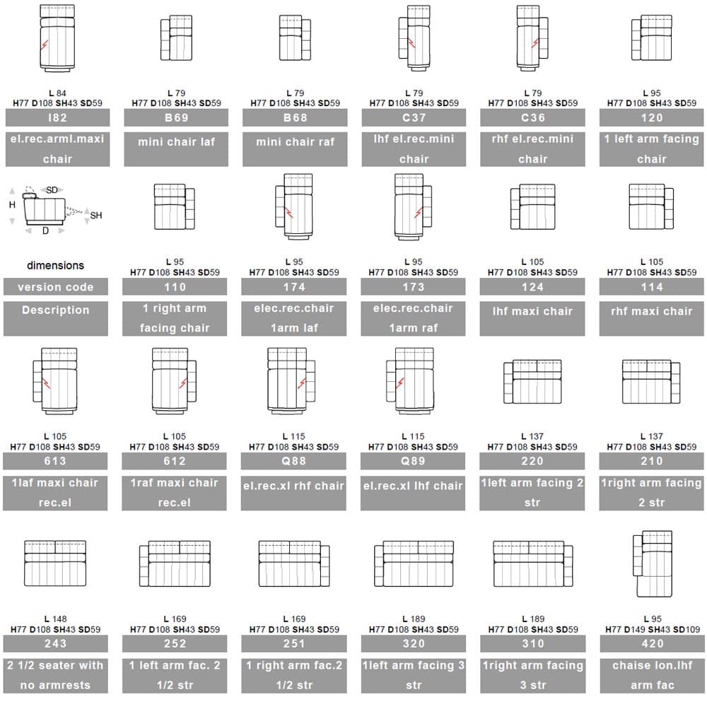 Pisco Modular Sofas by Nexus Collection