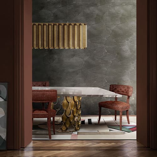 Koi Ii Dining Table | Brabbu | FCI London