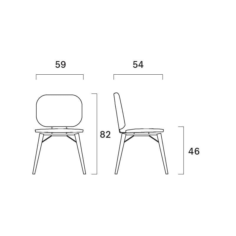 Iki W Dining Chair | Frag | FCI London