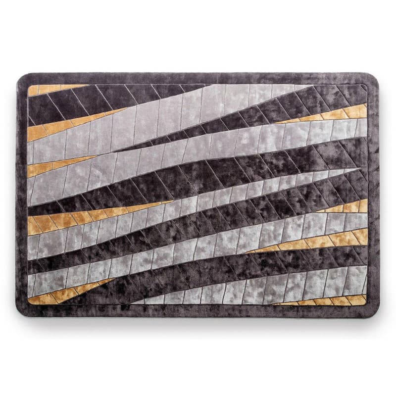 Charisma Rectangular Gold Rug | Giorgio Collection