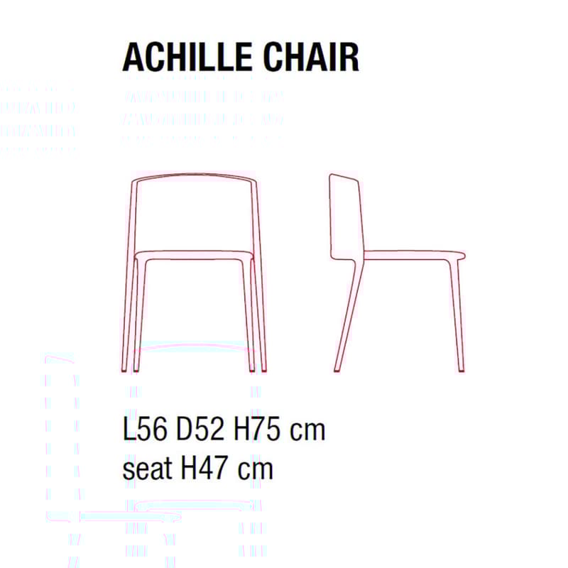 Achille Dining Chair | Mdf Italia | FCI London