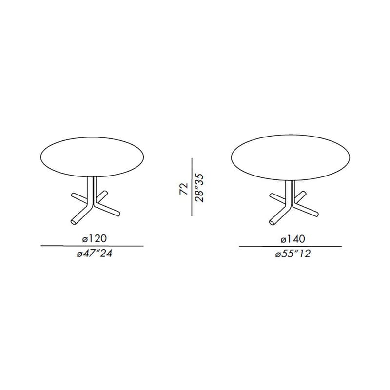 Miller Dining Table | Meridiani | FCI London