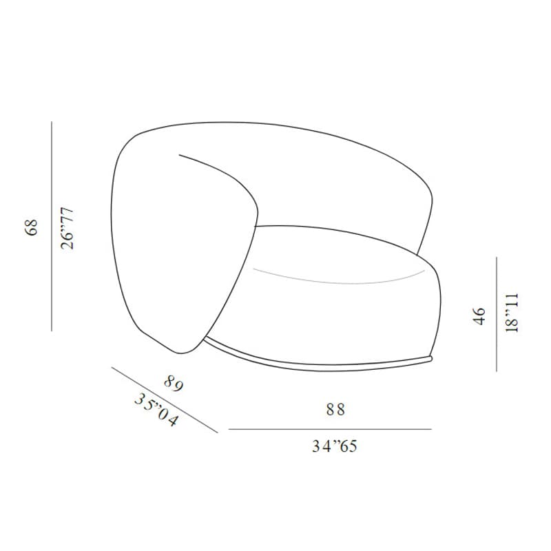 Rene Lounger | Meridiani | FCI London