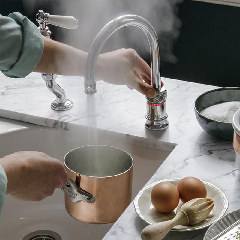 Classic Nordic Round Single Tap | Quooker | FCI London
