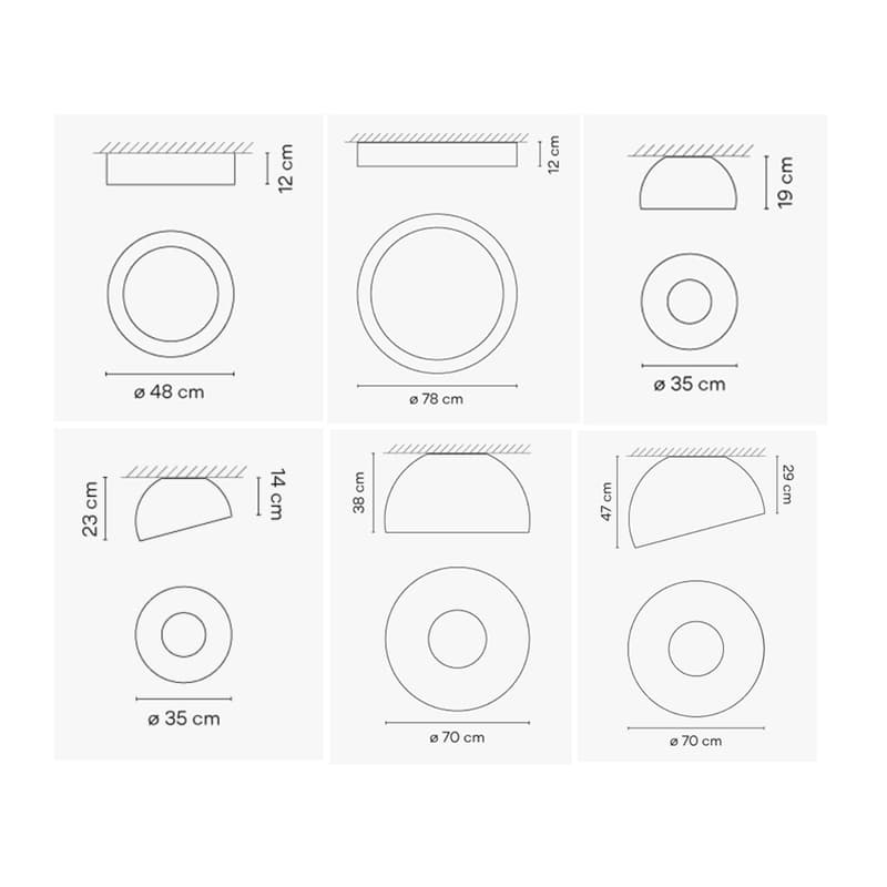 Duo Ceiling Lamp | Vibia | FCI London