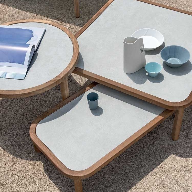 7 Modern Outdoor Ceramic Tables
