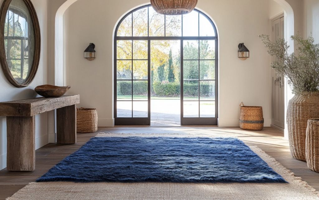 10 Creative Ways to Style Large Door Rugs for Entryways
