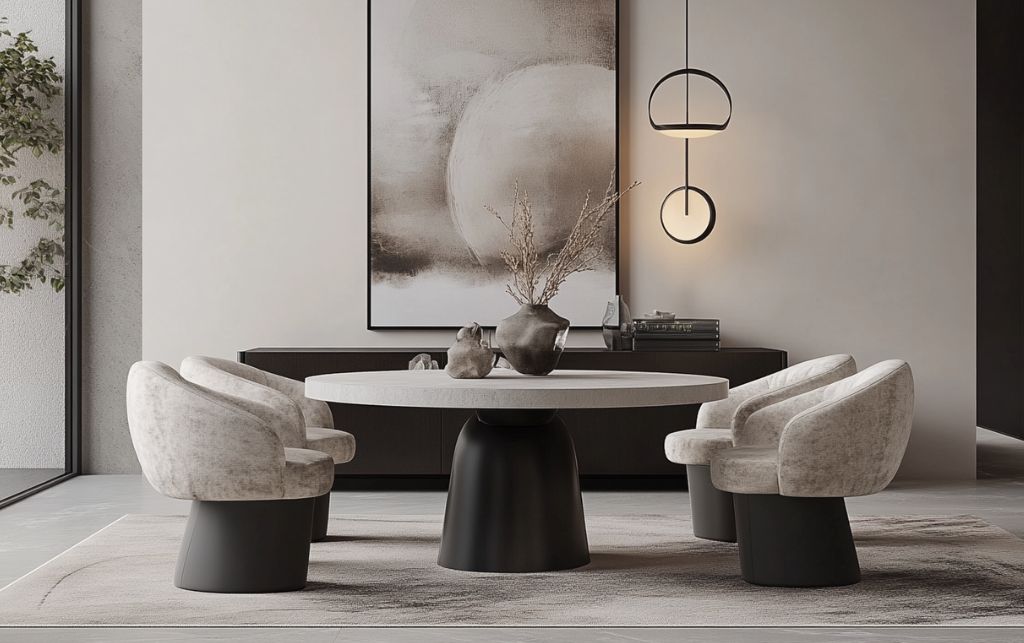 Modern Minimalist Styling Ideas for Mink Dining Chair Design