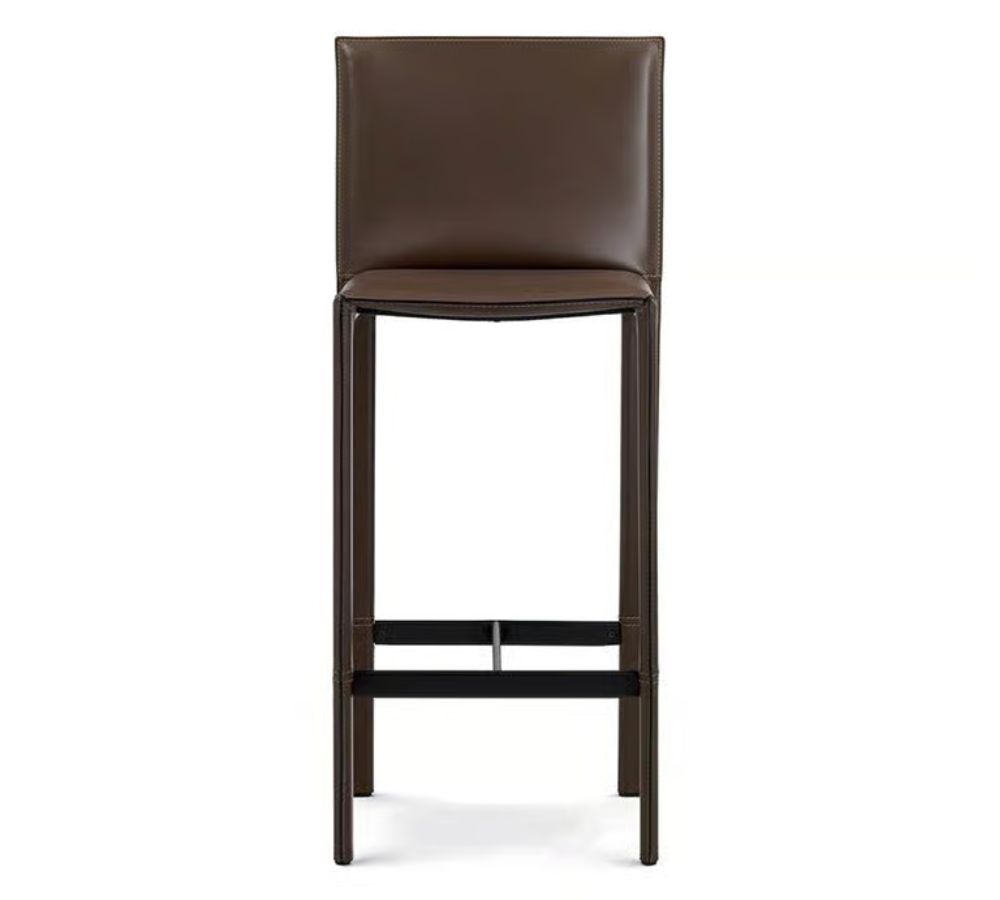 8 Italian Leather Bar Stools That Define Sophistication