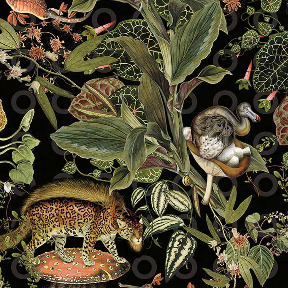 Menagerie Of Extinct Animals Wallpaper | Arte | FCI London
