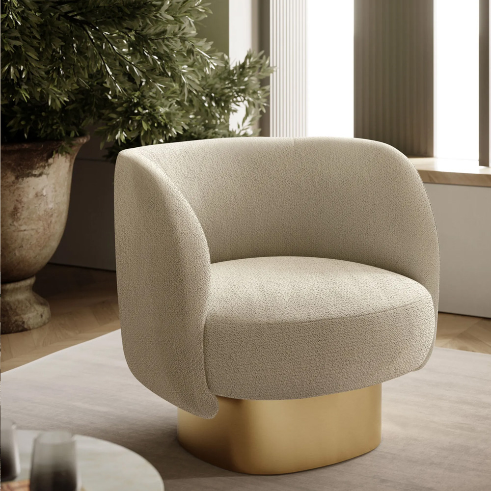 Doris Swivel Chaise Longue by Bontempi