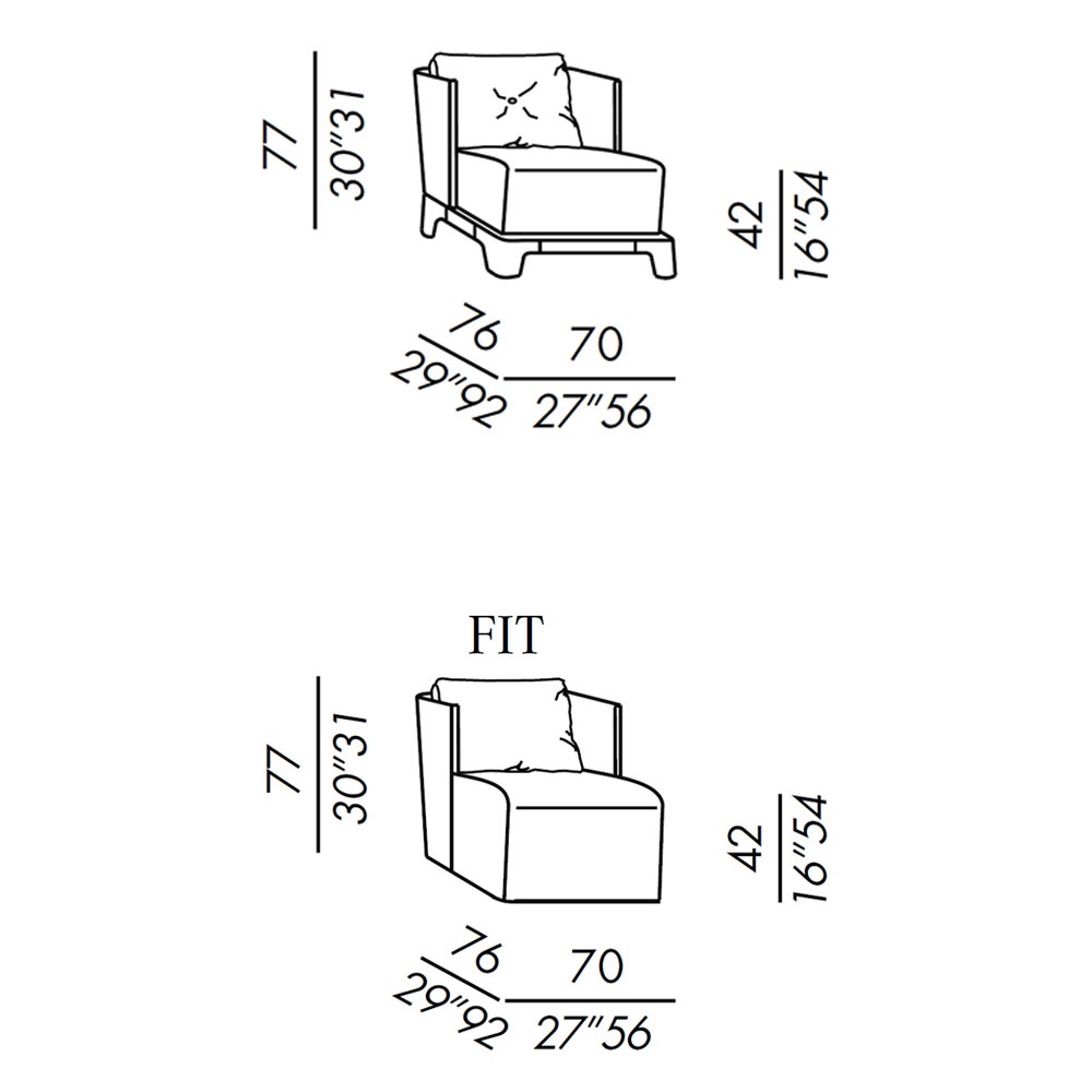 Hector Sofa by Meridiani