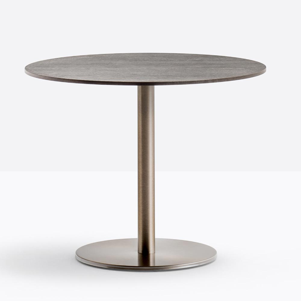 Inox Round H500 Side Table | Pedrali | FCI London