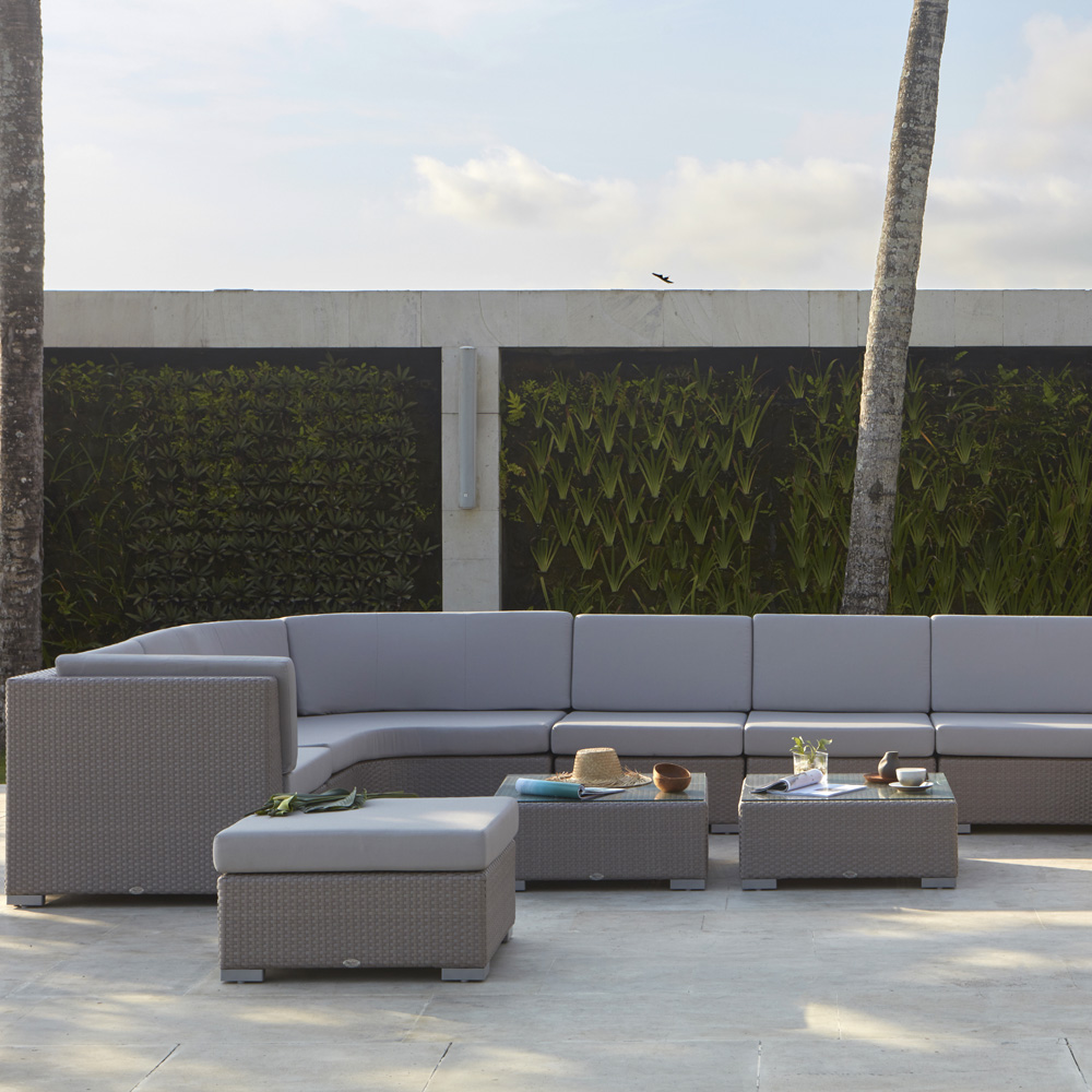 Pacific Outdoor Footstool | Skyline Design | FCI London